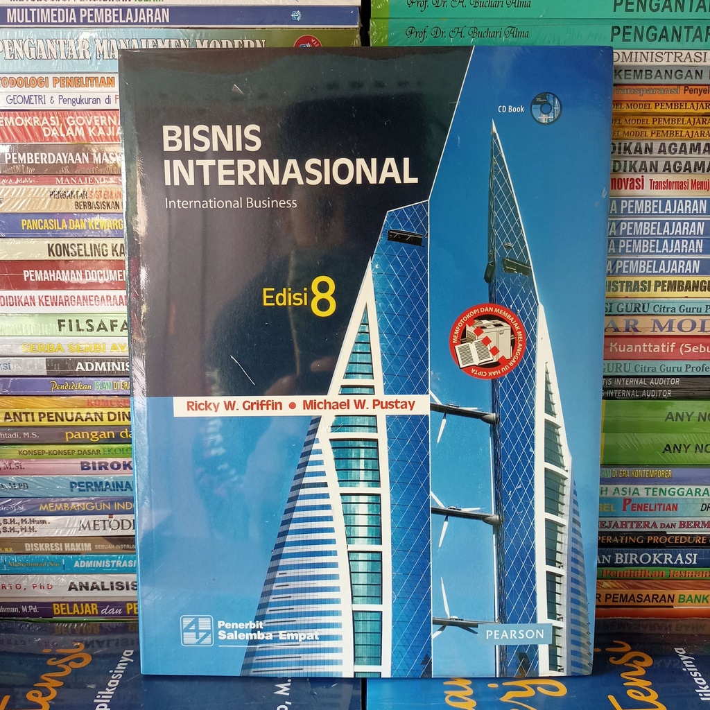 Jual Buku Bisnis Internasional Edisi 8 CD Book - Ricky W. Griffin Dan ...