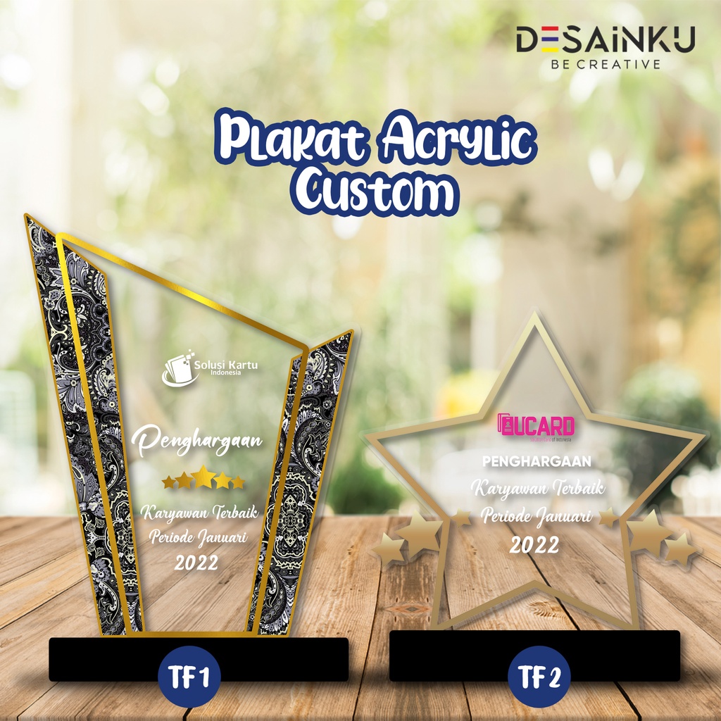 Jual PLAKAT AKRILIK CUSTOM !!! Bisa custom desain - Print UV | Shopee ...