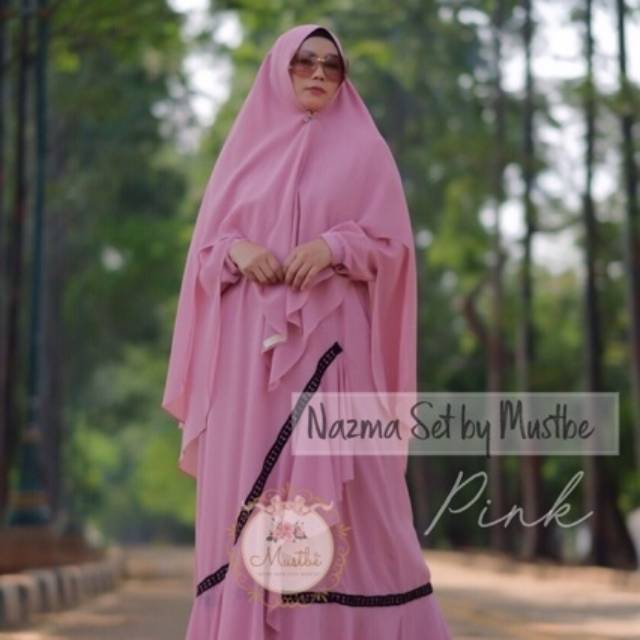 Jual Nazma set by Mustbe hijab | Shopee Indonesia