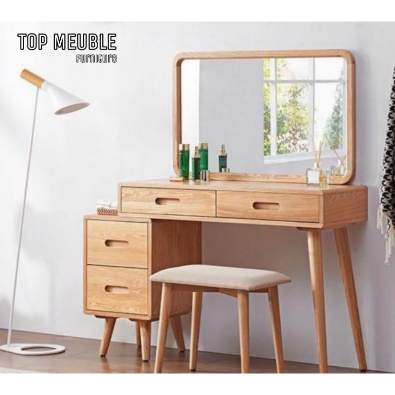 Jual Meja rias retro laci samping | Shopee Indonesia