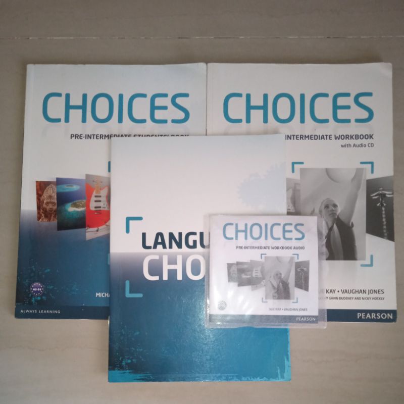 Jual BUKU ENGLISH CHOICES KELAS XI/KELAS 11 -PEARSON | Shopee Indonesia