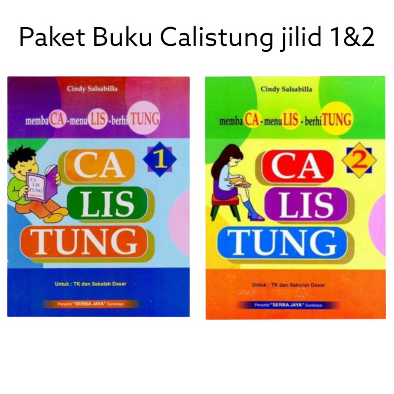 Jual Calistung jilid 1 dan 2 untuk anak TK | Shopee Indonesia