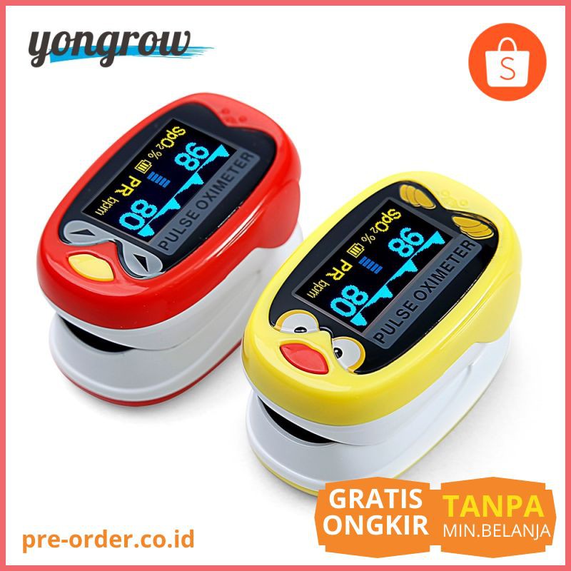 Jual Yongrow Medis Infant Finger Pulse OXIMETER Neonatal Saturasi ...