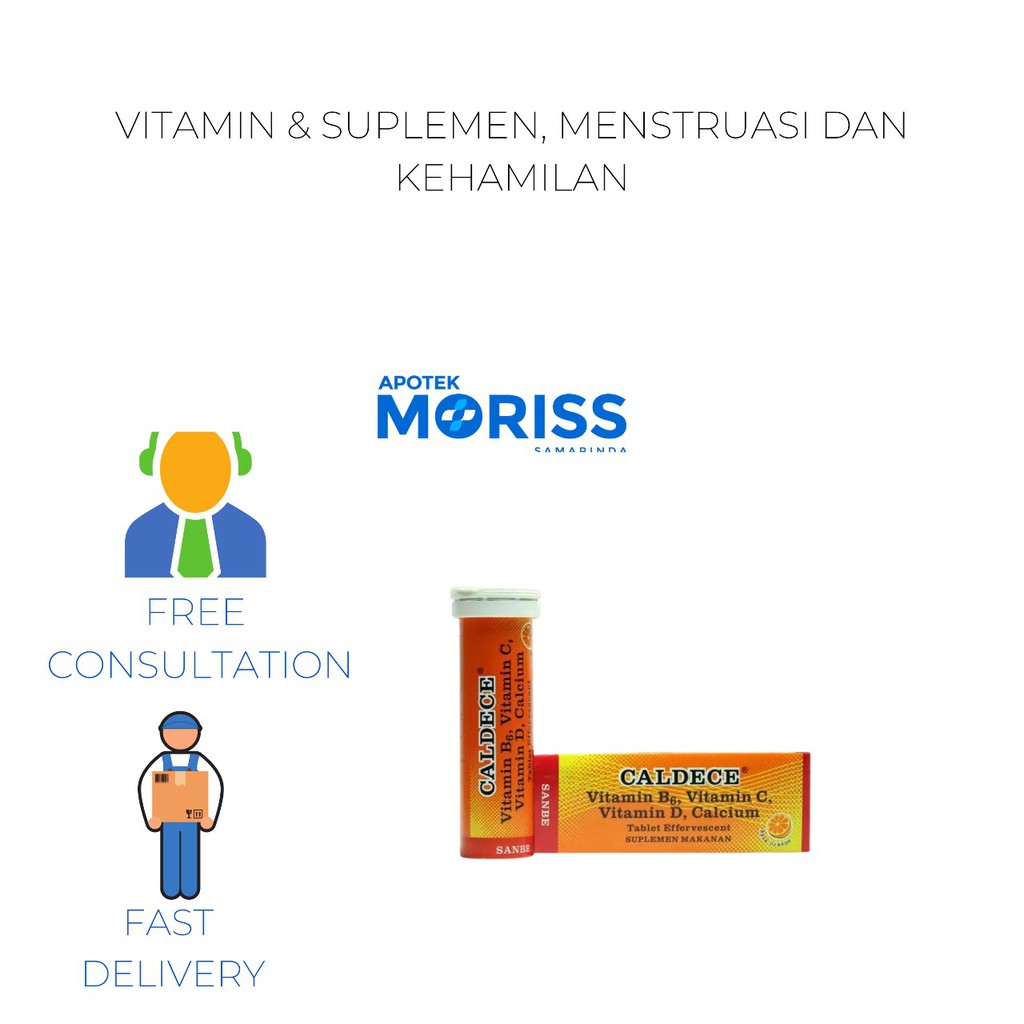 Jual CALDECE 10 TABLET EFFERVESCENT | Shopee Indonesia