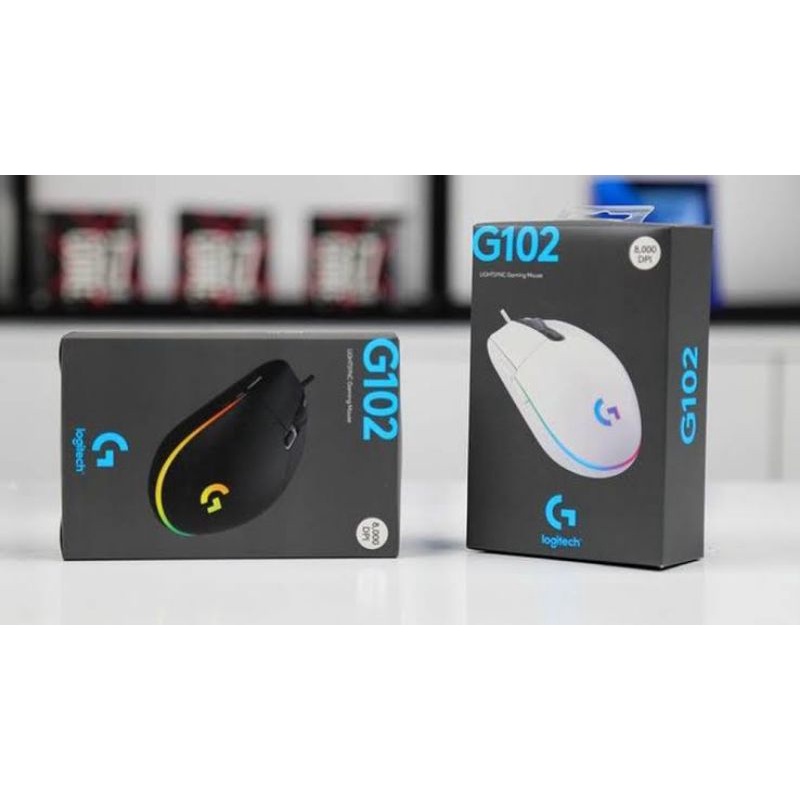 Jual LOGITECH G102 V2 Lightsync Gaming Mouse ORIGINAL -00116 | Shopee Indonesia