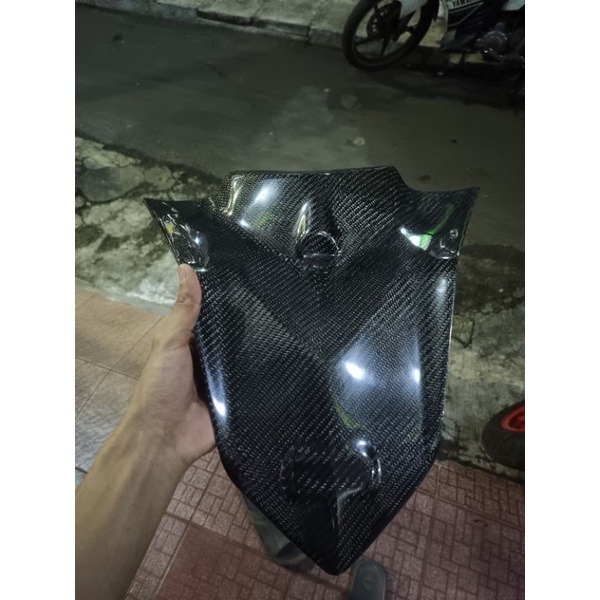 Jual panel/dasi dudukan plat nomor carbon kevlar | Shopee Indonesia