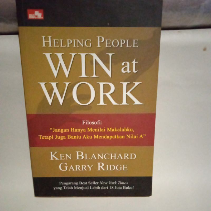 Jual BUKU HELPING PEOPLE WIN AT WORK | Shopee Indonesia