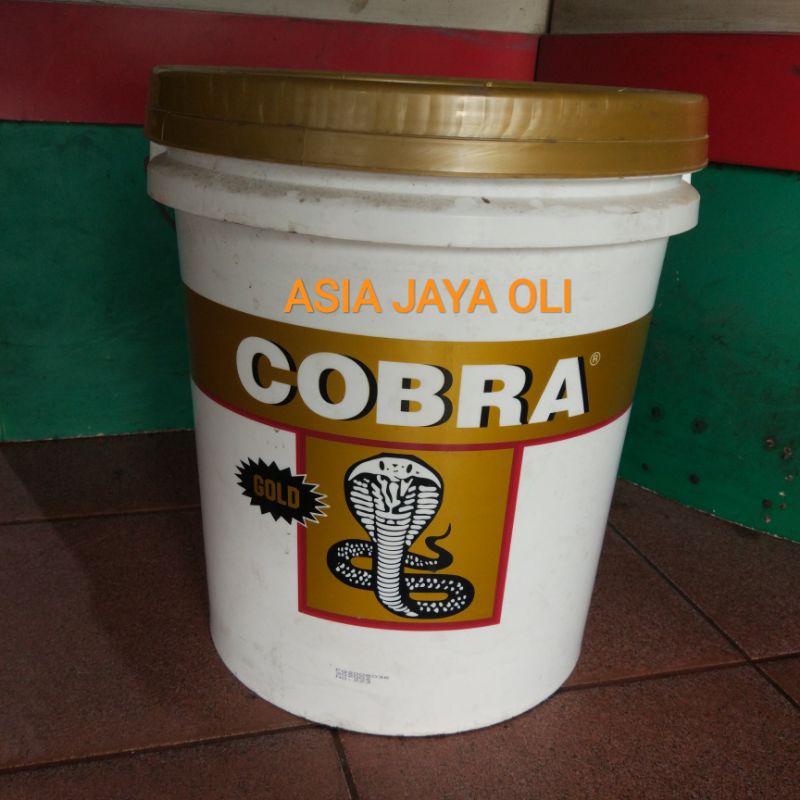 Jual Minyak Gemuk Cobra Chassis Grease Gold 15 kg | Shopee Indonesia