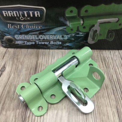 Jual Grendel Overval 3" Hijau Arnetta TEBAL | Shopee Indonesia