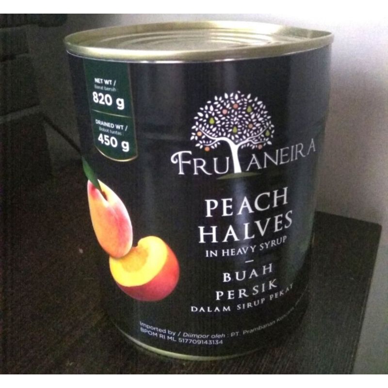 Jual Frutaneira Peach Kaleng 820gr | Shopee Indonesia