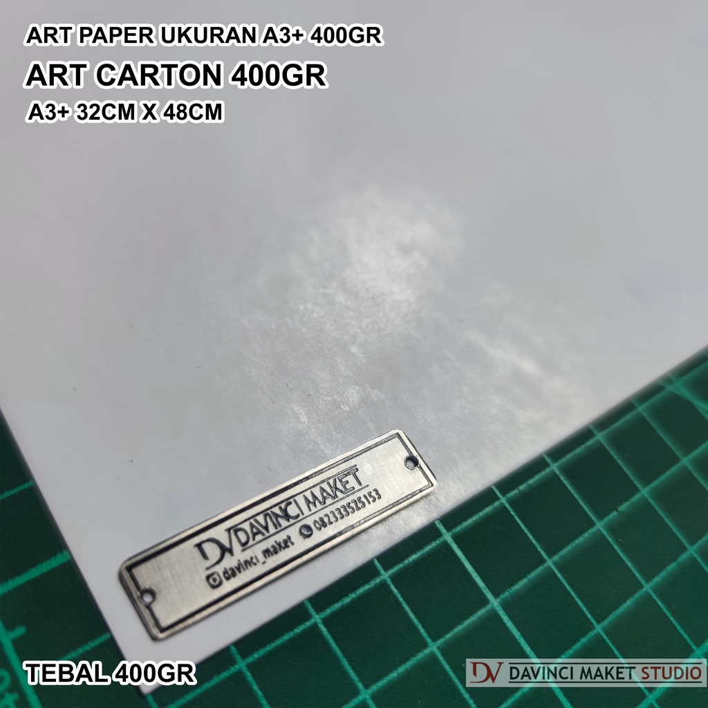Jual (A3+) Kertas ART PAPER CARTON KONSTRUK Maket - Putih 400gr A3+ 32cm x 48cm | Shopee Indonesia
