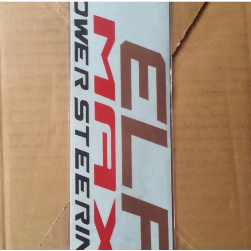Jual Sticker Stiker Body ELF Max Power Steering | Shopee Indonesia