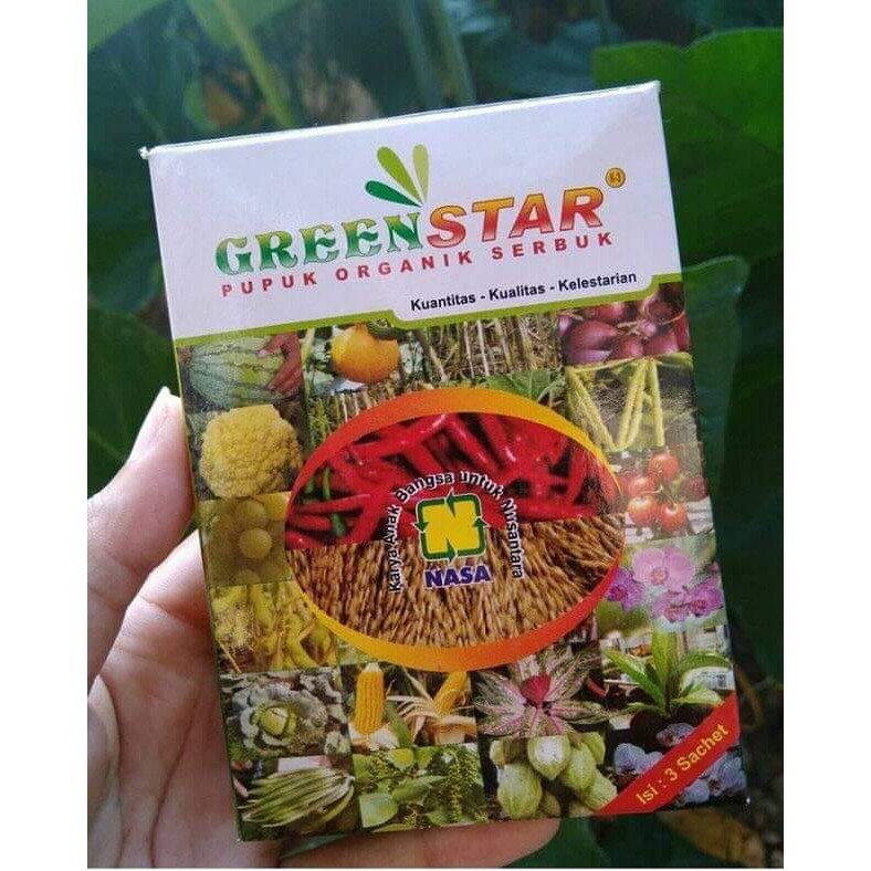 Jual PUPUK ORGANIK SEGALA JENIS TANAMAN/GREEN STAR NASA ORIGINAL ...