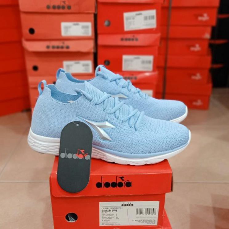 Jual Sepatu Diadora Simon Blue (KODE K5822) | Shopee Indonesia