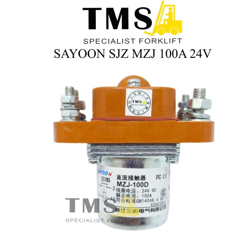 Jual Sayoon Contactor SJZ MZJ 100A 24V For Forklift Handlift Electric ...