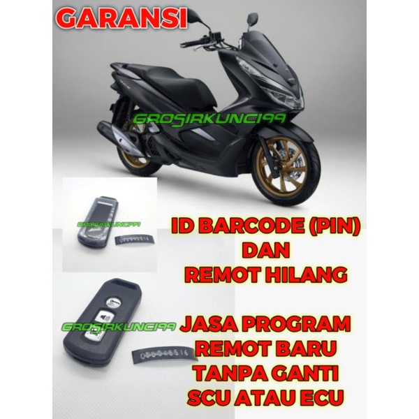 Jual Kunci/remot PCX & ADV HILANG.TANPA GANTI SCU DAN ECM.KUNCI PCX ...