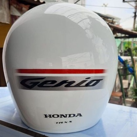 Jual Helm basic Scoopy trxs original honda, logo genio | Shopee Indonesia