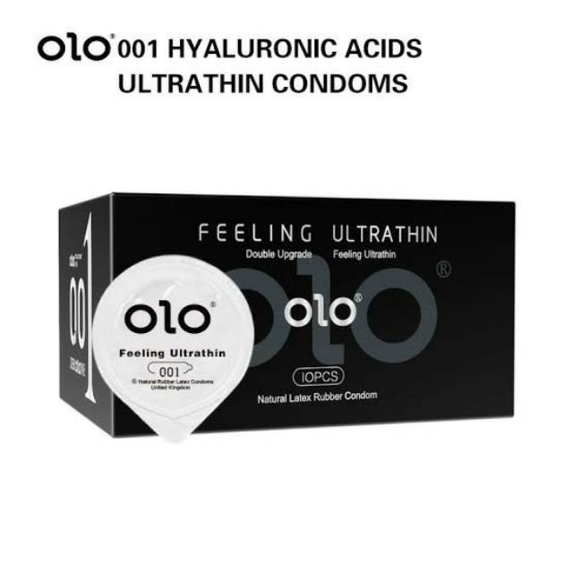 Jual kondom OLO 0.01mm Condom 001 mm Ultrathin Super Tipis Latex Zero One | Shopee Indonesia