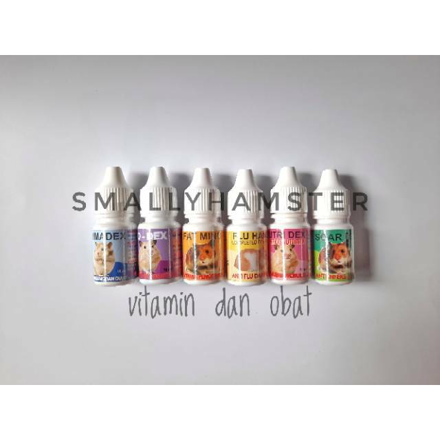 Jual Satuan Vitamin dan obat hamster fatmino nutridex biodex scardex ...
