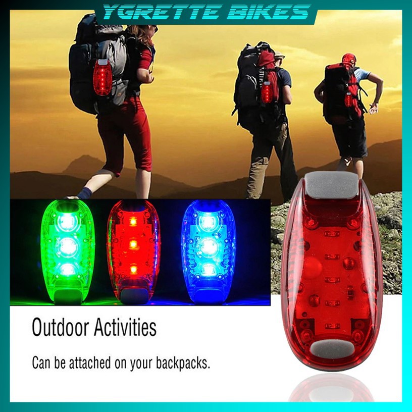 Jual YGRETTE - Zacro Safety Light Lampu Sepeda Clip On Multifungsi 1 ...