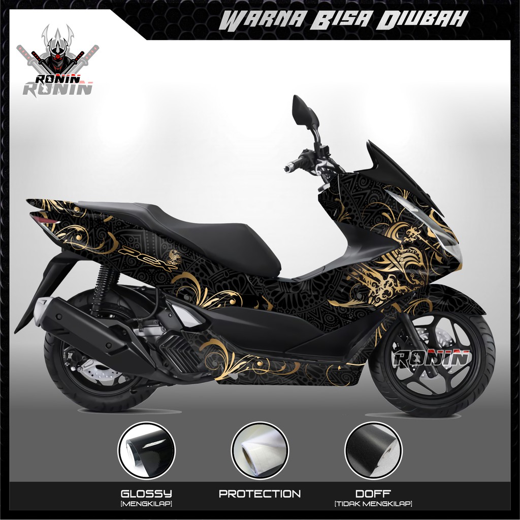Jual Sticker decal FULL BODY All New PCX 160 Motif Culture Wayang ...
