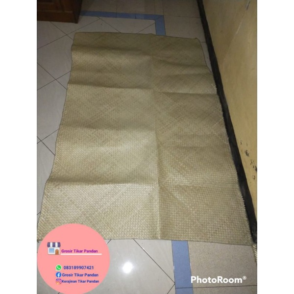 Jual samak pandan / tiker pandan / bodas / alas jenazah anyaman pandan ...