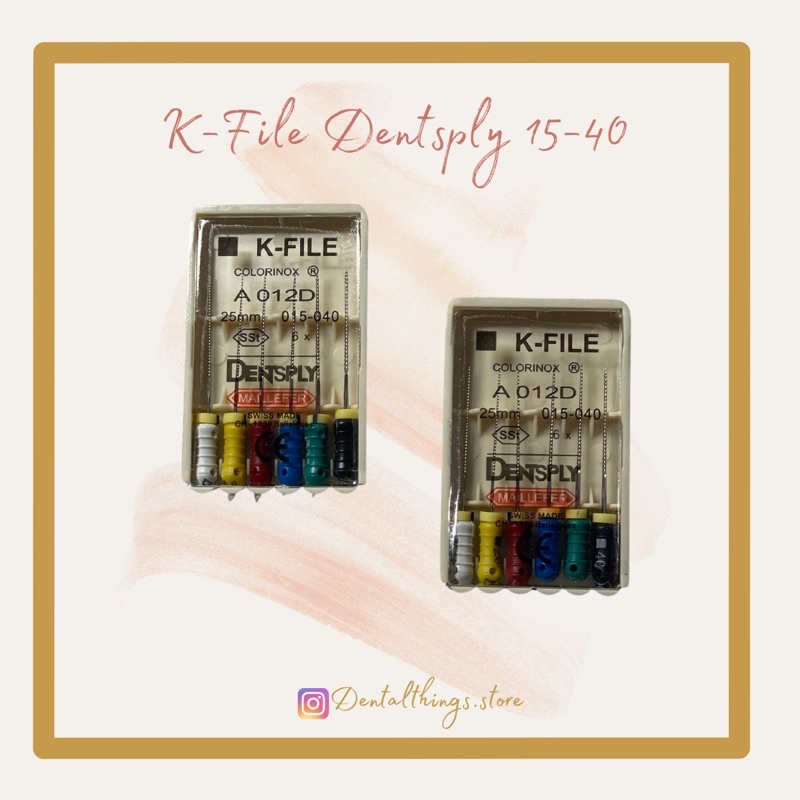 Jual KFile Dentsply 15-40 | Shopee Indonesia