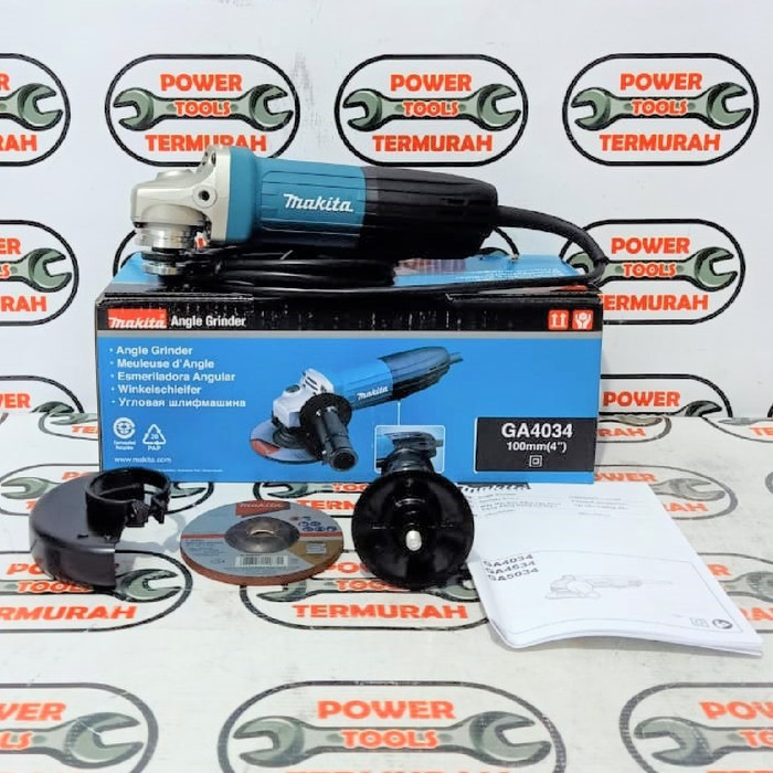 Jual Mesin Gurinda Tangan Makita GA 4034 4" GA4034 Gerinda Makita 4 ...