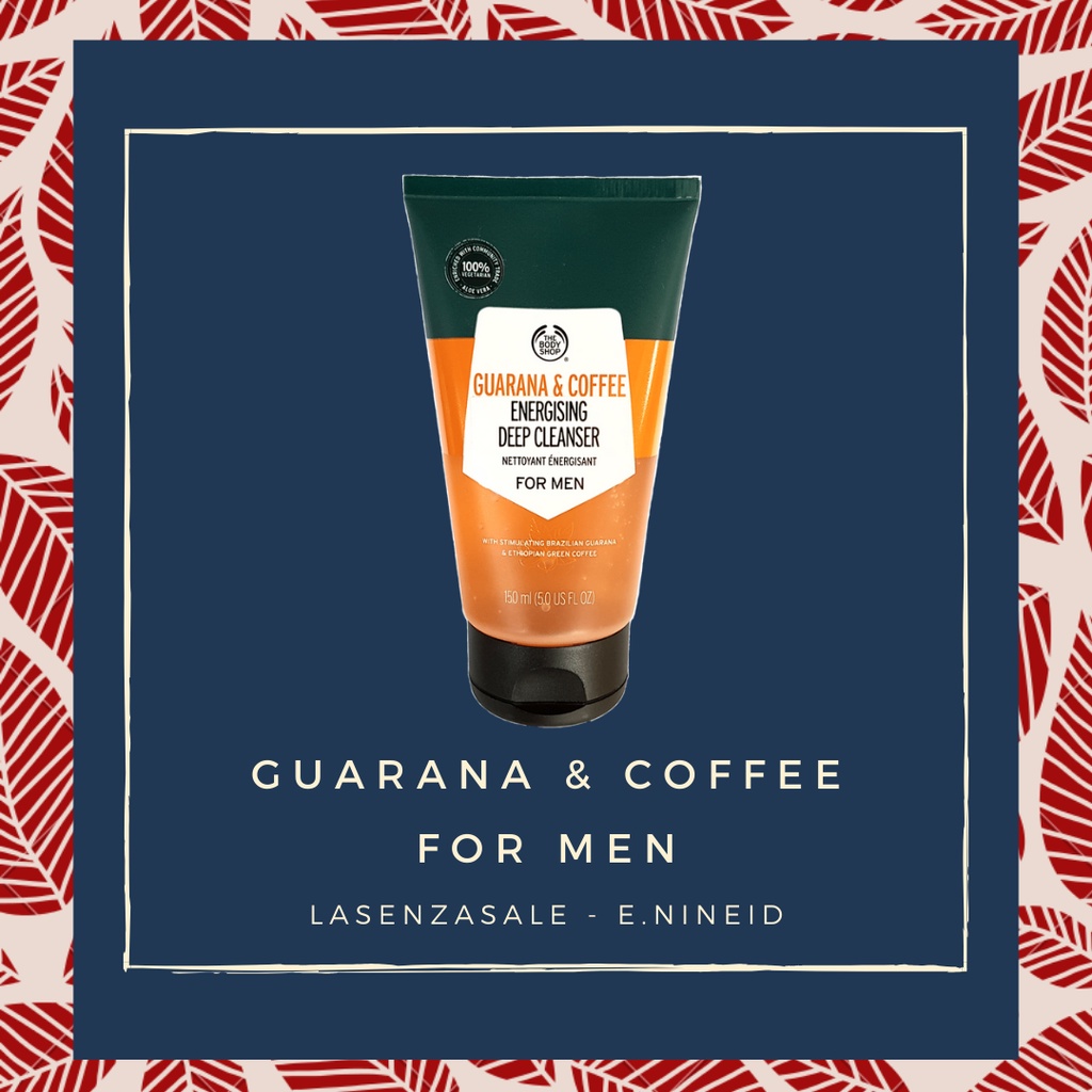 Jual TBS The Body Shop - Guarana & Coffee Energising Deep Cleanser for ...