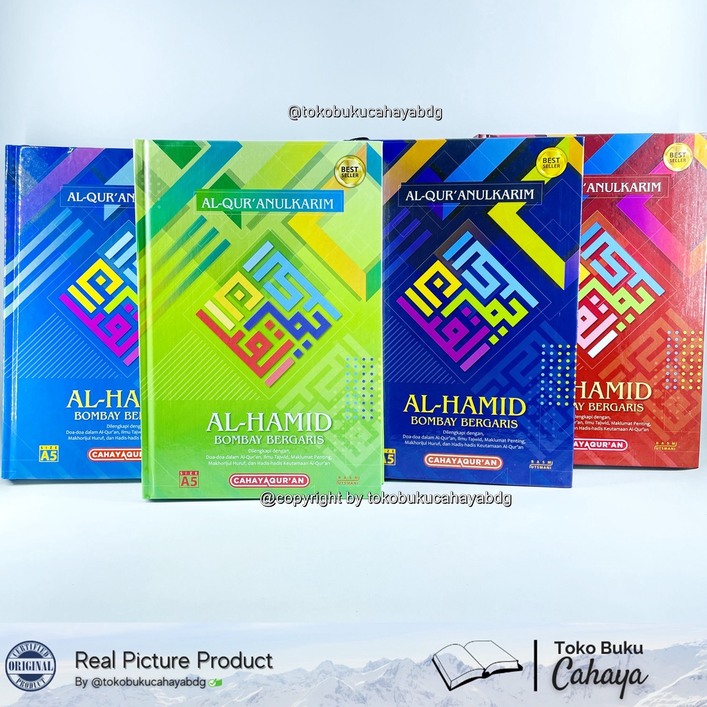 Jual Al Quran Al Hamid A5 Milenial Bombay Bergaris Non Terjemah Original | Shopee Indonesia