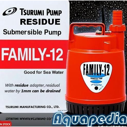 Jual Tsurumi Family-12 Residue Pompa Air Submersible Water Pump ada ...