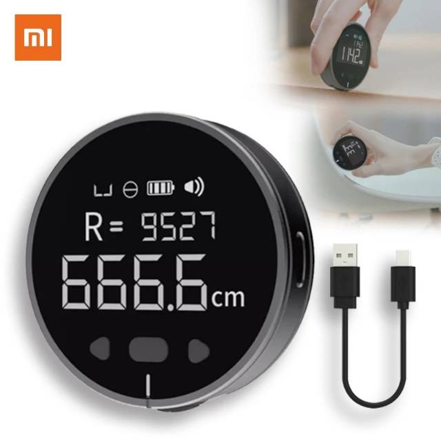 Jual Alat ukur Meteran Digital Xiaomi Duka Original | Shopee Indonesia