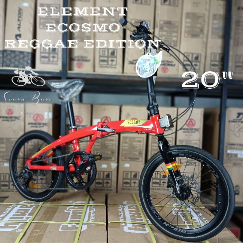 Jual SEPEDA LIPAT ELEMENT ECOSMO REGGAE EDITION 20 INCH | Shopee Indonesia