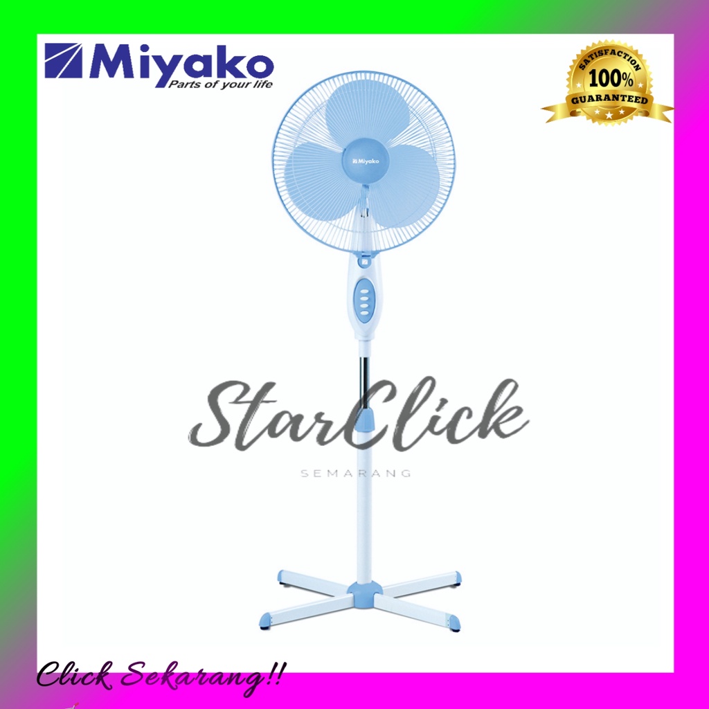 Jual MIYAKO Kipas Angin / Stand Fan KAS 1618 KB / KAS1618KB [16 Inch] [Garansi Resmi] | Shopee ...