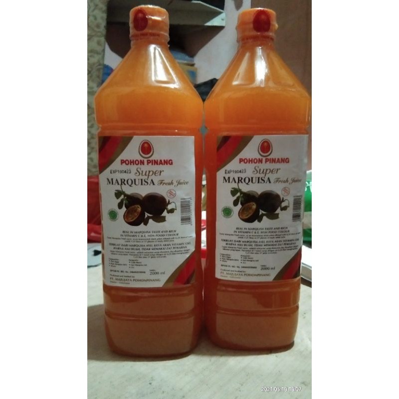 Jual MARKISA JUICE ASLI POHON PINANG 2 LITER | Shopee Indonesia