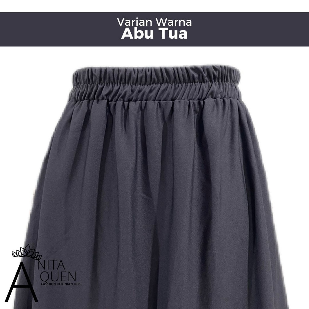 Jual Rok polos panjang hyget premium /rok skirt basic/rok polos ootd ...