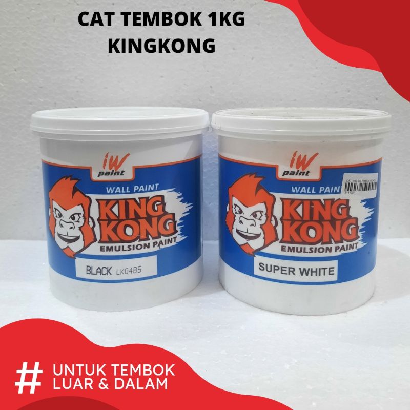Jual PROMO CAT TEMBOK KINGKONG 1KG MURAH | Shopee Indonesia