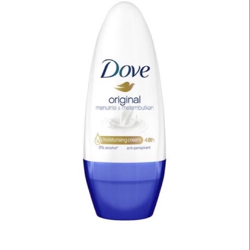 Jual dove deodorant roll on lightening, ultimate white botol 40ml ...