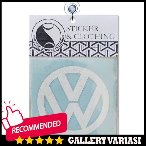 Jual Stiker VW Volkswagen Logo Sticker Putih 8cm | Shopee Indonesia