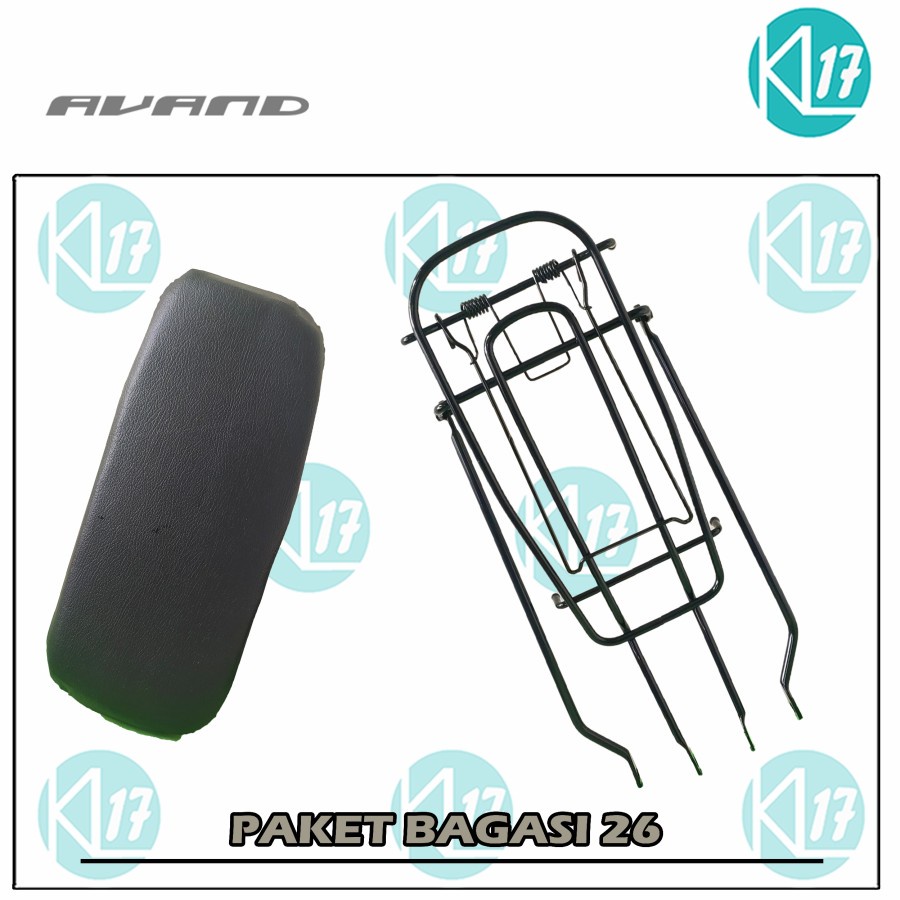 Jual UNITED AVAND Bagasi Belakang Sepeda 26 Besi Boncengan Belakang ...
