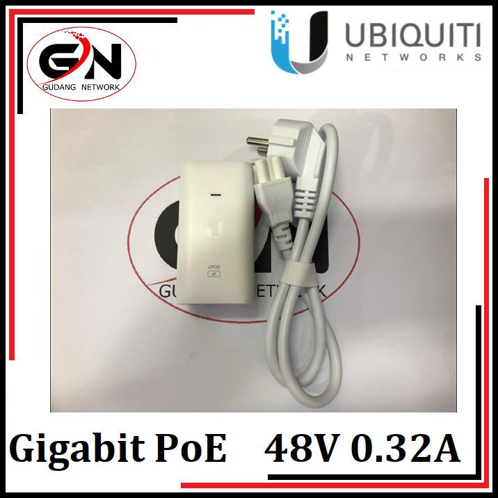 Jual Ubiquiti Poe Adaptor 48V 0.5A - White Ubnt Poe 48 Volt 0.5 Ampere ...