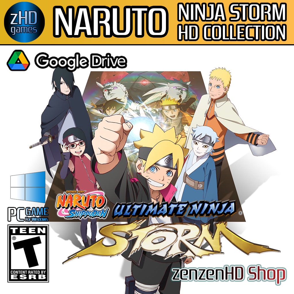 Jual PC Game Download Naruto Ultimate Ninja Storm 1 2 3 4 Boruto ...