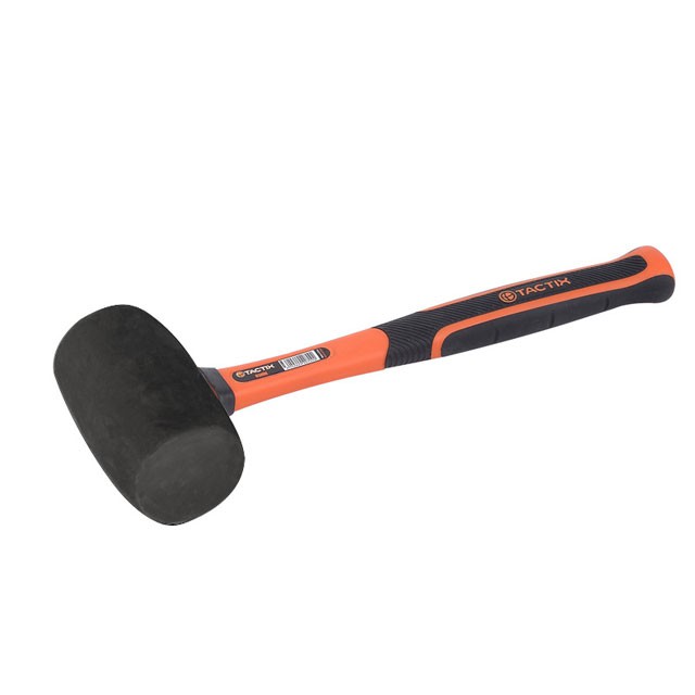 Jual Palu Karet Tactix Rubber Hummer Black Kepala Penampang Besar ...