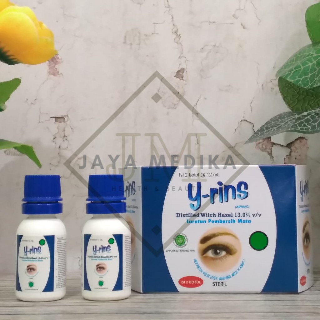 Jual Y rins Larutan Pembersih Mata Isi 2 Botol @ 12 ml | Shopee Indonesia