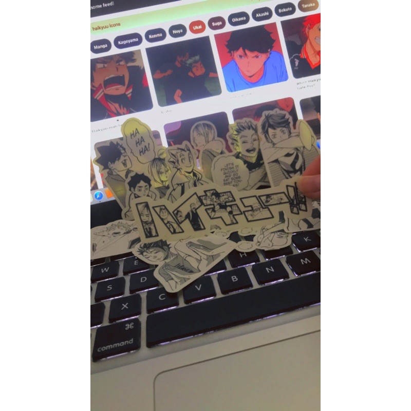Jual Haikyuu Sticker Pack/Anime Haikyuu Sticker Pack | Shopee Indonesia