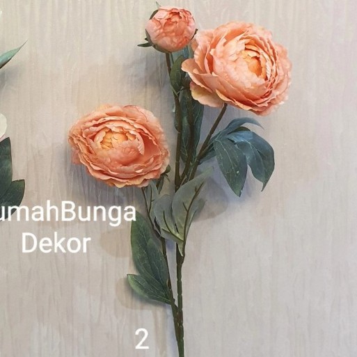 Jual Bunga Artificial Peony Mutan MK ( Ada 6 Warna ) | Shopee Indonesia