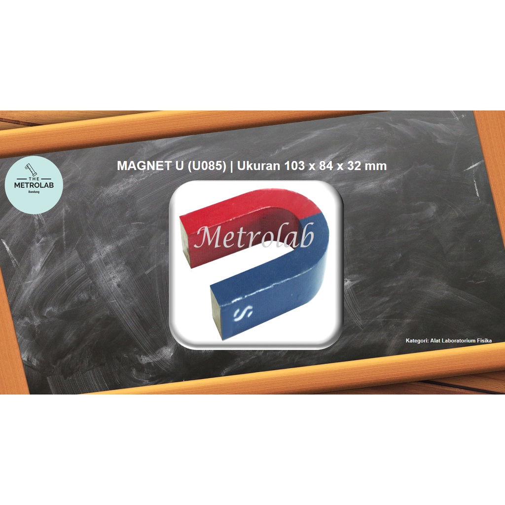 Jual Magnet U | Ukuran 103 x 84 x 32 mm (U085) | Shopee Indonesia