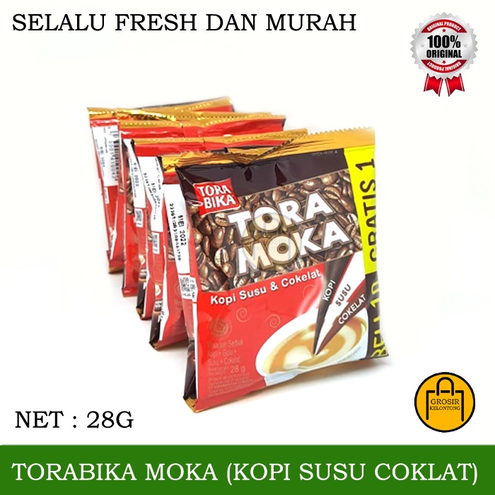 Jual TORABIKA MOKA KOPI SUSU MOKA COKLAT MINUMAN INSTAN TORA COFFEE ...