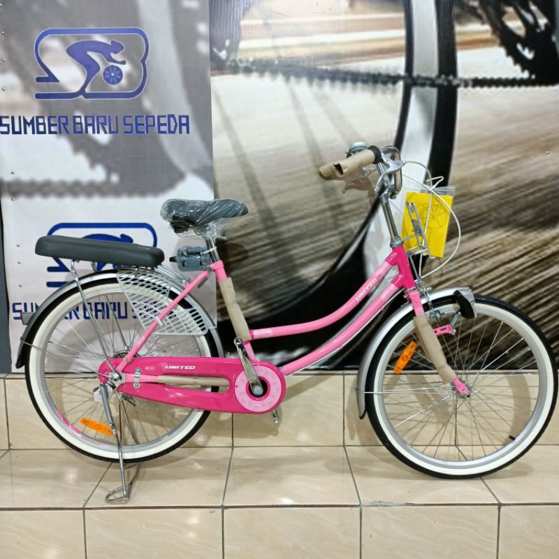 Jual Sepeda Mini United Class X 24 Inch Keranjang | Shopee Indonesia