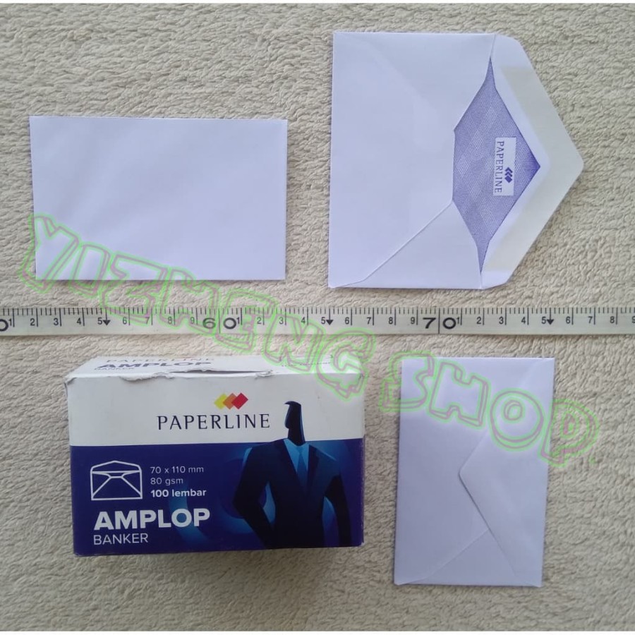 Jual AMPLOP KECIL 70MM X 110MM PAPERLINE | Shopee Indonesia